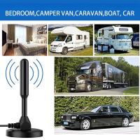 China UV Protected ABS Iron Digital Antenna for HDTV Indoor Outdoor Car TV with Strong Magnetic Base and UV Protection for sale