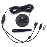 China Private Model Strong Magnetic Base Digital HDTV Amplified Antenna TV Digital Indoor TV Antenna for sale