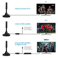 China Private Model Strong Magnetic Base Digital HDTV Amplified Antenna TV Digital Indoor TV Antenna for sale