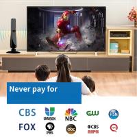 China 12dbi TV Antenna for Smart TV Indoor 2024 Newest Clear 4K Digital Antenna HD TV Up to 80 Miles Long Range Local Channels for sale