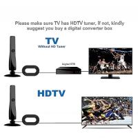 China New Mini Hdtv Aerial Indoor Digital TV Antena High Quality Long Mile HD TV Antenna for sale