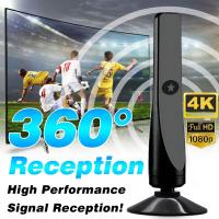 China 4K high-definition intelligent TV digital antenna signal amplifier, indoor and outdoor receiver broadcasting signal TV antenna for sale