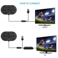 China Product 4K Digital Indoor TV Antenna with Frequency Range 170-860MHz for sale