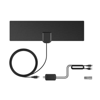 China Indoor 1500-mile digital TV antenna DVB-T / DVB-T2 HDTV Signal Amplifier High Definition Black antenna for sale