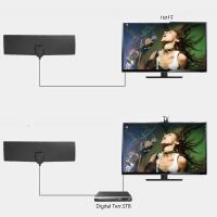 China Indoor 1500-mile digital TV antenna DVB-T / DVB-T2 HDTV Signal Amplifier High Definition Black antenna for sale