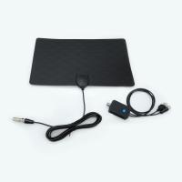 China 4K 1080P Indoor Digital TV Antenna with 28DBI Amplifier UHF VHF Thin Film Omni Antenna for 4G DVB HD TV Antena for sale