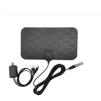 China Hot Sale 4K DVB-T DVB-T2 Indoor TV Antenna with High Gain Coaxial Connector UHF Reception and 3m Cable Direct from Factory for sale