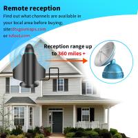 China 4K 1080P Digital DVB-T TV Antenna Indoor and Outdoor Network Free Reception with Amplifier Cable for Home Smart Tv for sale