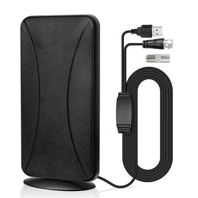 China Reception Range 50-80miles High Gain Indoor Digital TV Antenna For DVB-T DVB-T2 500 Mile HD VHF UHF Signal Receiver for sale