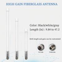China 5dbi 8dbi 10dbi Omni Directional Antenna Fiberglass 2400MHz Antenna with Support Communication Antenna for sale