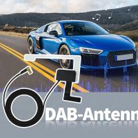 China Car Radio DAB&DVB Splitter Outdoor Antenna 88-108 FM Antenna Amplifier for sale