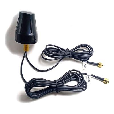 China GPS Mushroom Vehicle Active Antenna with SMA Male and 3 Meters Cable for sale