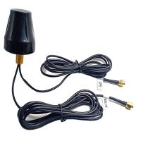 China GPS Mushroom Vehicle Active Antenna with SMA Male and 3 Meters Cable for sale