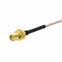 China Low Loss RG316 Extension FPV Antenna Cable SMA female to 2 SMA male RF Coax Crimp Cable Adapter for sale