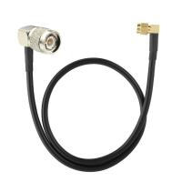 China Network Component RF Right Angle SMA To TNC Male Connector Pigtail adapter cable for sale