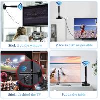 China High Definition Digital DVB-T/DVB-T Antenna with 25DBI Freeview Indoor USB Booster High Performance HDTV Amplifier for sale