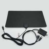 China TV Antenna Amplified HD Indoor Digital HDTV Antenna 50+Miles Range Antenna Support 4K 1080p 13.2ft Coaxial Cable for sale
