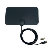 China 50 Miles Range Amplified HD Digital Indoor Booster Amplifier Signal TV Antenna For Smart TV for sale
