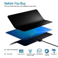 China 250mm*22mm*0.6mm Indoor Hdtv Digital Tv Antenna Professional Long Range Digit Tv Antena for sale