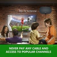 China Long range tv with digital receiver  tv antenna hdtv to signal converter indoor tv antenna for sale