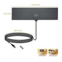 China TV UHF antenna is the best indoor digital TV antenna with amplifier in smart TV antenna for sale