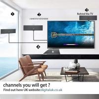 China TV UHF antenna is the best indoor digital TV antenna with amplifier in smart TV antenna for sale
