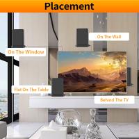 China Omnidirectional Outdoor & Indoor TV Antenna HDTV Digital TV Antenna with Private Mode Design Remote Antenna for sale