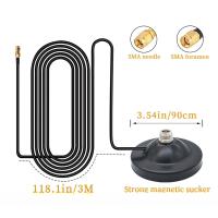 China 2.4G WiFi Waterproof Outdoor Fiberglass Antenna 5dBi with Rpsma Male Connector sucker antenna for sale