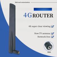 China 433 MHz 2.4G 5.8G 2.0 VSWR Omnidirectional Whip Rubber Wifi Antenna for External Communication Frequency Range 0-6000mhz for sale