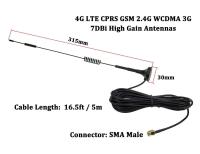 China SMA Male Connector WiFi Antenna with 3m Length 433MHz/868MHz/900-1800MHz 2.4G/5.8g 5dB/3dB for Communication for sale