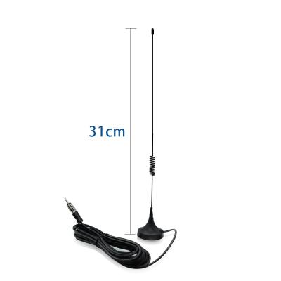 China Car Accessory Magnetic Base Roof Radio FM AM Signal Booster Antenna for sale