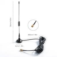 China External 3DBI CDMA GSM 3G Magnetic Antenna with 5m RG174 Extension Cord and 50ohm Impedance for sale