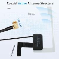 China 15db 3dB Gain VHF UHF 18Dbi Digital AM FM Aerial Patch Car DAB Radio Antenna with Noise Factor 2 for sale