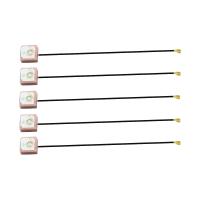 China High Gain GPS Active Antenna Module Ceramic Patch Internal Connector Navigation Frequency 1575.42 1.023Mhz ABS for sale