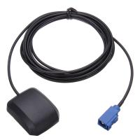 China Suitable Design and Black 1575.42MHz Car GPS Navigation Antenna for BMW Audi Mercedes Benz Volkswagen Fakra Interface for sale