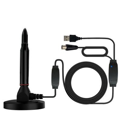 China Hdtv Free View Active Antenatvdigital Antenas De Antes Para Interior Tv Antenna Indoor Antenna Tv Digital With Amplifier Signal for sale