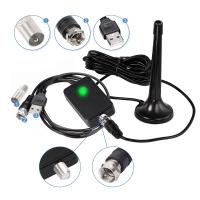 China Active HD 25dBi Indoor  Pull Rod TV Antenna with USB Amplifier Hot DVB-T DTMB HDTV Antenna for sale
