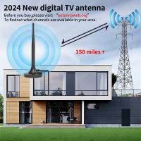 China Best hd digital Household  Telescopic Tv Antenna Dvb T Antenna indoor Tv Antenna for sale