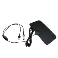 China 4K Digital TV Antenna 50 Miles Booster DVB-T Aerial HD Flat Indoor Active 25DBi High Gain VHF UHF  For TV signal receiver for sale