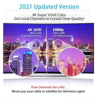 China Amplified 50miles HD TV Antenna VHF174-230/UHF470-862 Frequency Range 25dbi Gain Digital Indoor with Amplifier and Plug for sale