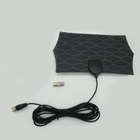 China Hexagonal television antenna DVB-T DVB-T2 antena amplifier hdtv aerial indoor long range tv antenne VHF UHF digital tv antenna for sale
