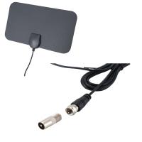 China 4K 25DBI Indoor digital tv antenna  for hdtv vhf and uhf  antenna remote control  digital DTV-2 tv antenna for sale
