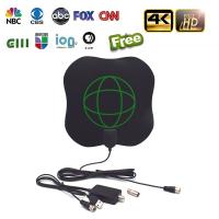 China High gain tv antenna with  amplifier Uhf Vhf dvb t2 Hdtv digital indoor tv antenna for sale