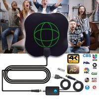 China High gain tv antenna with  amplifier Uhf Vhf dvb t2 Hdtv digital indoor tv antenna for sale