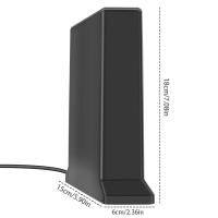China High Quality25db  4K 1080P Uhf470-862Mhz Digital Antenna For Smart Tv Antenna Digital Tv Antena For Long Range for sale
