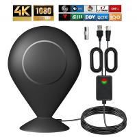 China 5 m cable  5dBi or 25dBi HD TV Antenna Unlimited 4K Digital Indoor TV Antenna for sale