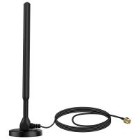 China 3dbi Gain Magnetic Support Base Cable Wifi Antenna 433mhz Stick Antena Glue Column Antenna Antenna Gain 3dbi for sale