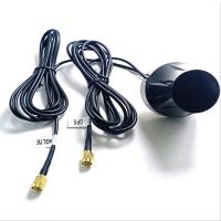 China 140g LoRa/LPWAN Antenna 700-2700MHz/1575.42MHz Cabinet 4G GPS 2 in 1 External Waterproof SMA Male Antenna for DTU NB Model for sale