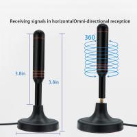 China Smart TV Amplified HDTV Indoor Digital Antenna with 350 Mile Range Support for 4K 1080P Fire TV Stick for sale