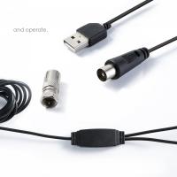 China TV Antenna HD Portable Indoor Digital Antenna TV for USB TV Tuner / DVB-T2 Television for sale